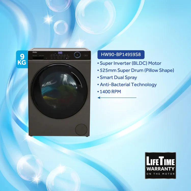 salextra | Online Shopping in Bangladesh | Haier 9KG Inverter BLDC ...